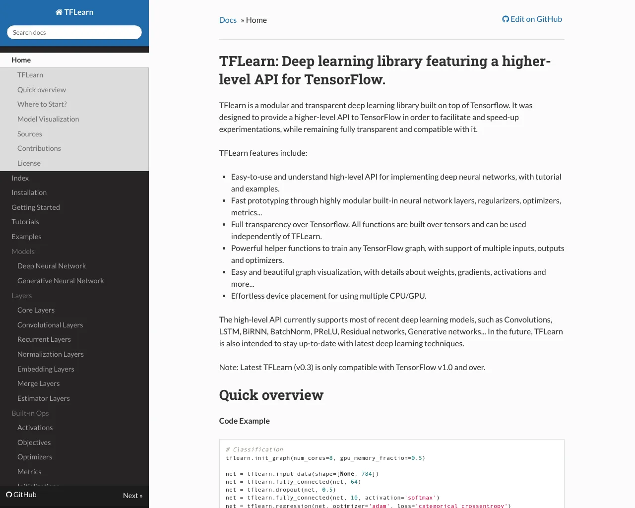 Explore TFLearn 2023: The Ultimate AI Guide - Pricing, Review & Capabilities | Monkey Ai Tools