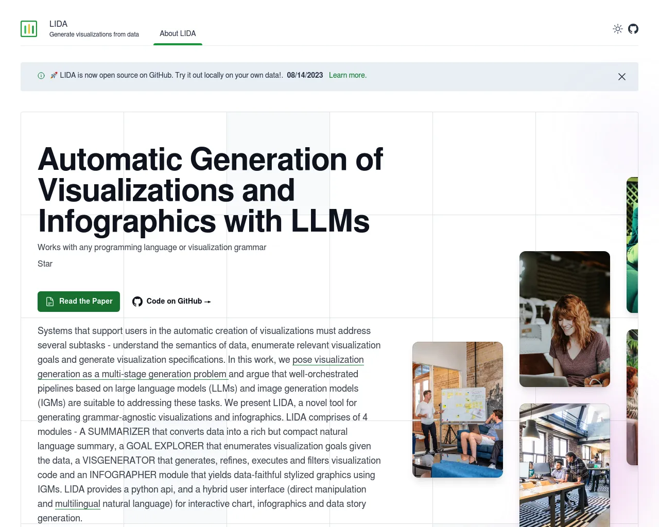 Explore LIDA 2023: The Ultimate AI Guide - Pricing, Review ...