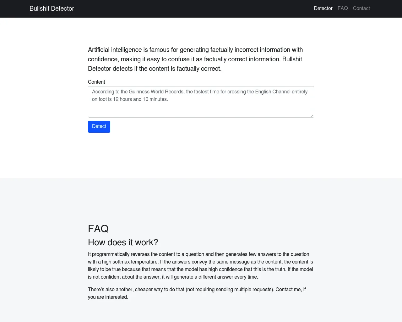 Explore Bullshit Detector 2023: The Ultimate AI Guide - Pricing, Review ...