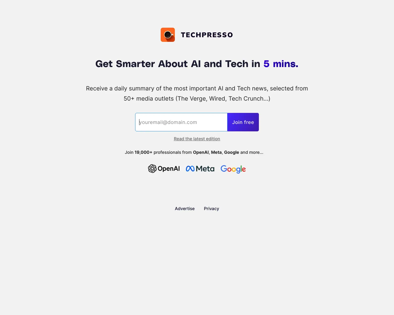 Explore Techpresso 2024: The Ultimate AI Guide - Pricing, Review & Capabilities | Monkey Ai Tools