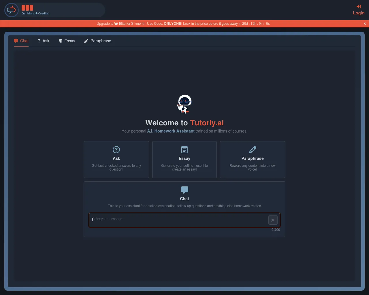 Explore Tutorly 2024: The Ultimate AI Guide - Pricing, Review & Capabilities | Monkey Ai Tools