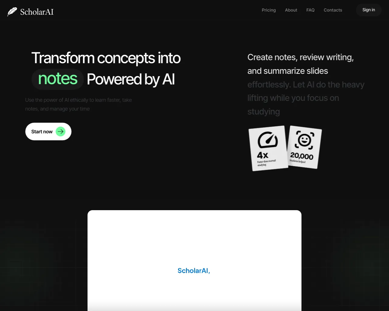 Explore ScholarAI 2024: The Ultimate AI Guide - Pricing, Review & Capabilities | Monkey Ai Tools