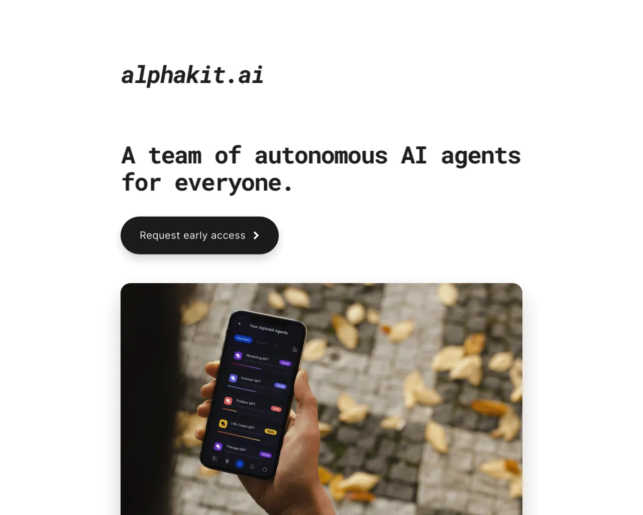 Explore AlphaKit 2024: The Ultimate AI Guide - Pricing, Review & Capabilities | Monkey Ai Tools