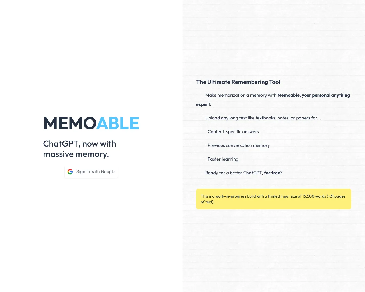Explore Memoable 2024: The Ultimate AI Guide - Pricing, Review ...