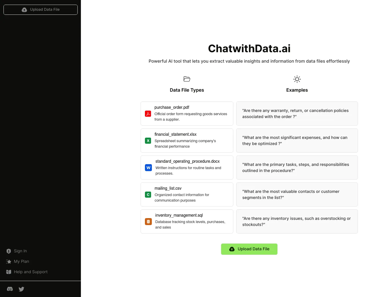 Explore ChatwithData 2024: The Ultimate AI Guide - Pricing, Review & Capabilities | Monkey Ai Tools