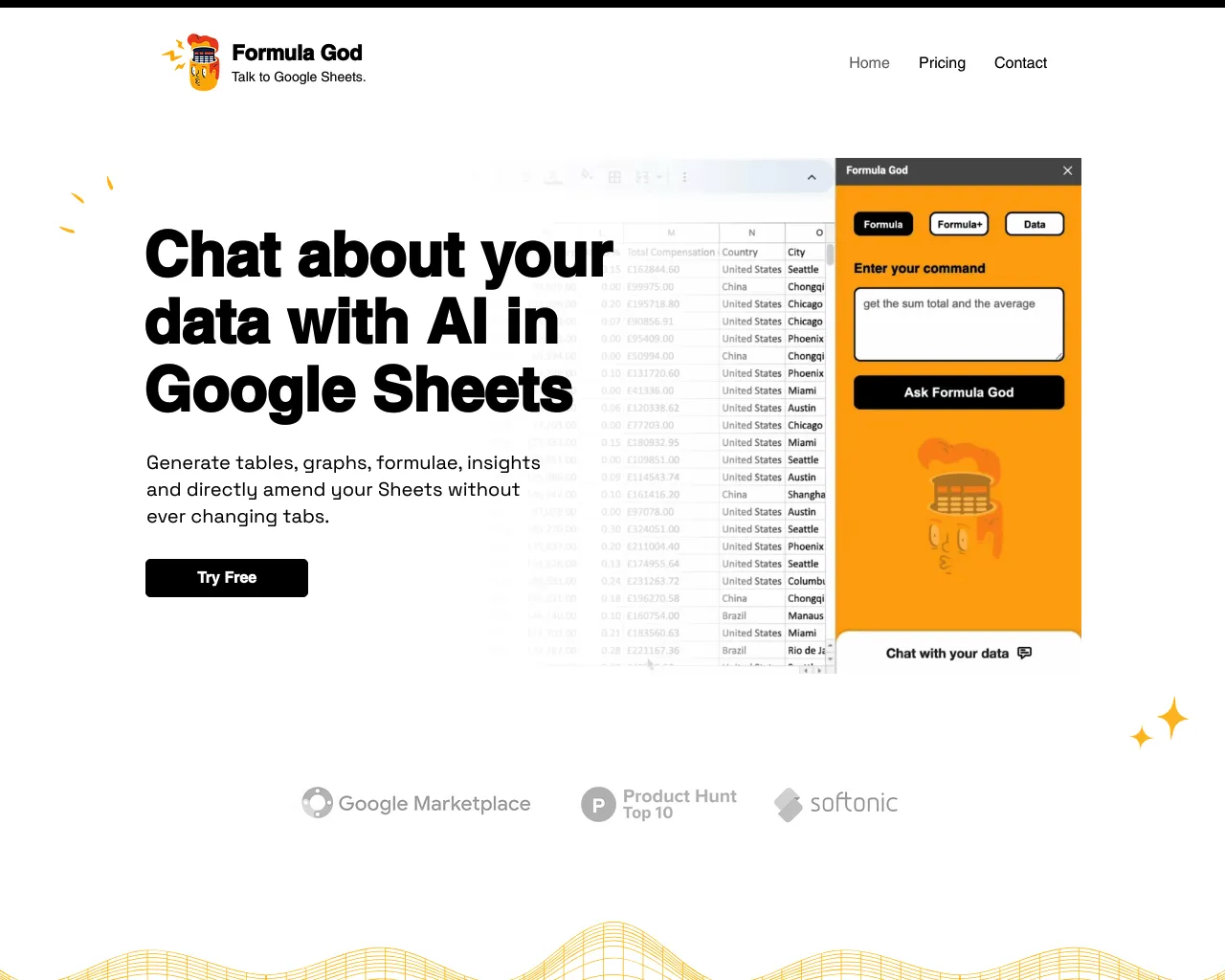 Explore Formulagod 2024: The Ultimate AI Guide - Pricing, Review & Capabilities | Monkey Ai Tools