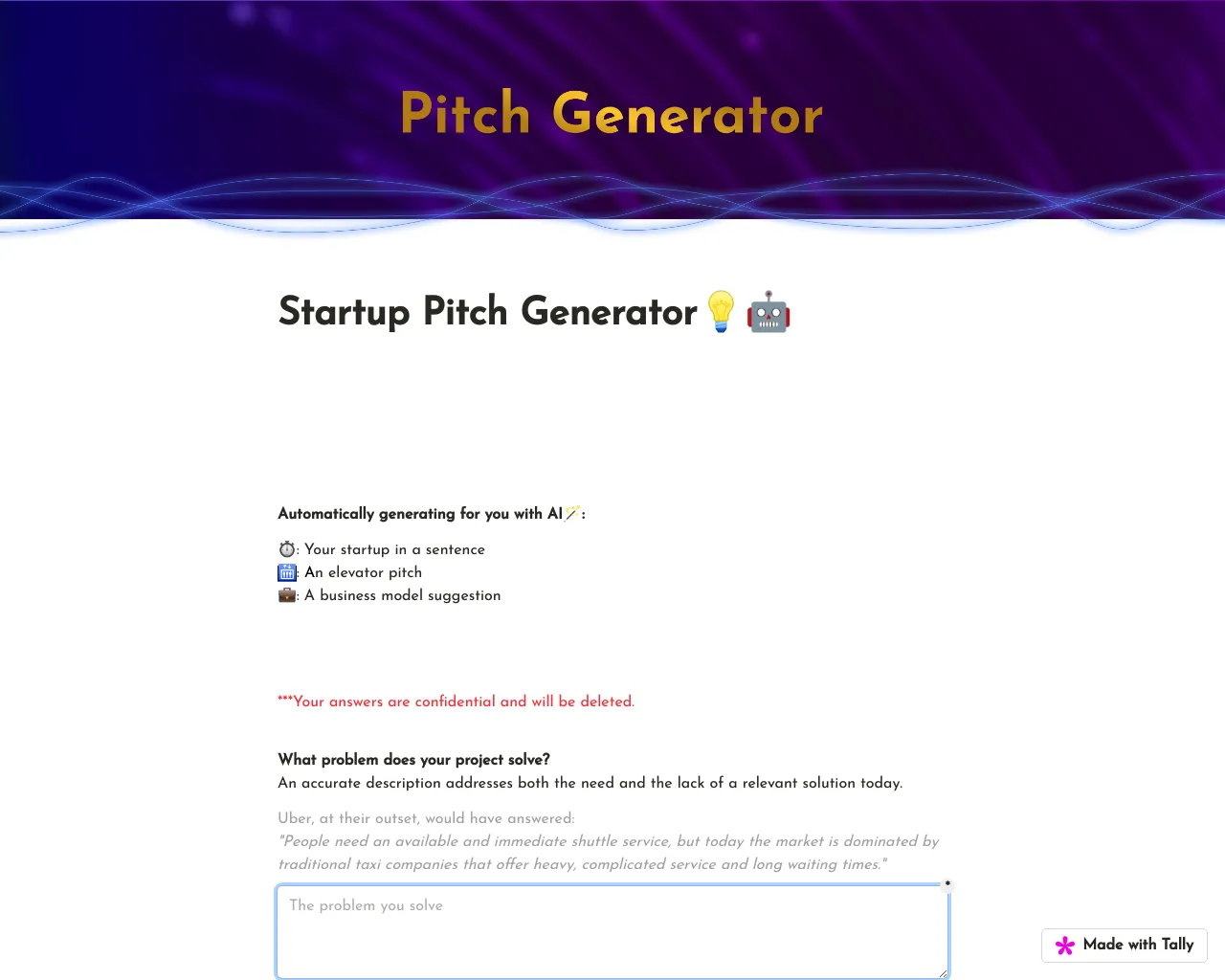Explore Startup Pitch Generator 2024: The Ultimate AI Guide - Pricing ...