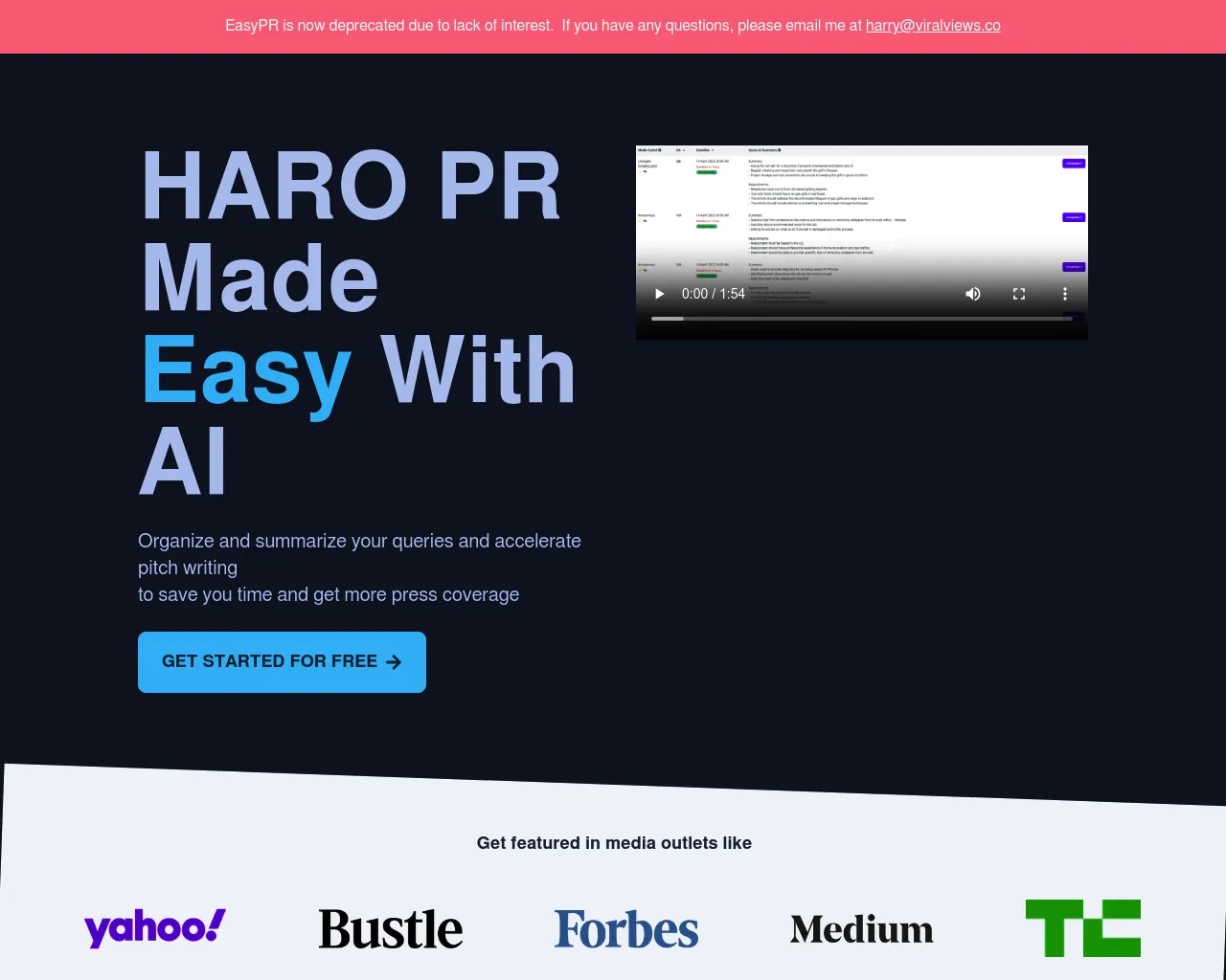 Explore EasyPR AI 2024: The Ultimate AI Guide - Pricing, Review & Capabilities | Monkey Ai Tools