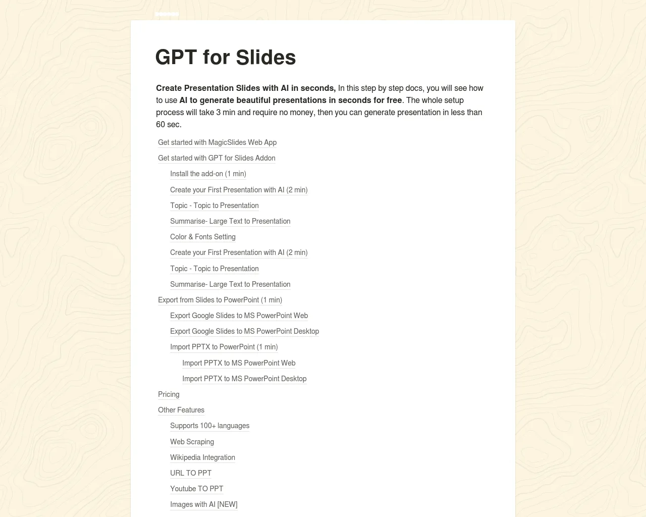 Explore GPT for Slides 2024: The Ultimate AI Guide - Pricing, Review & Capabilities | Monkey Ai ...