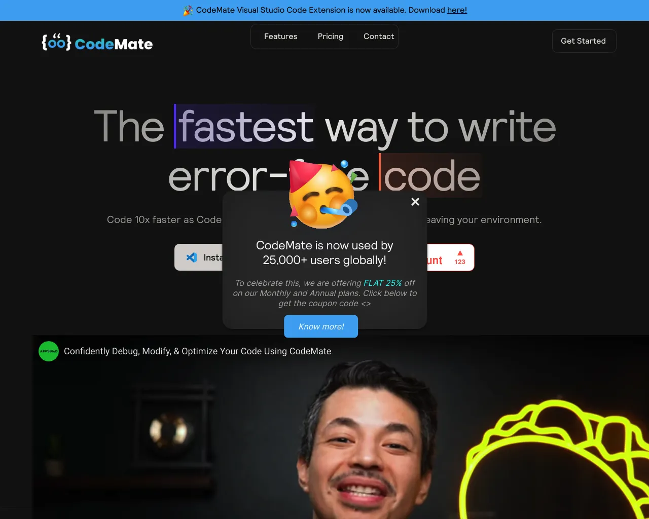 Explore CodeMate 2024: The Ultimate AI Guide - Pricing, Review & Capabilities | Monkey Ai Tools