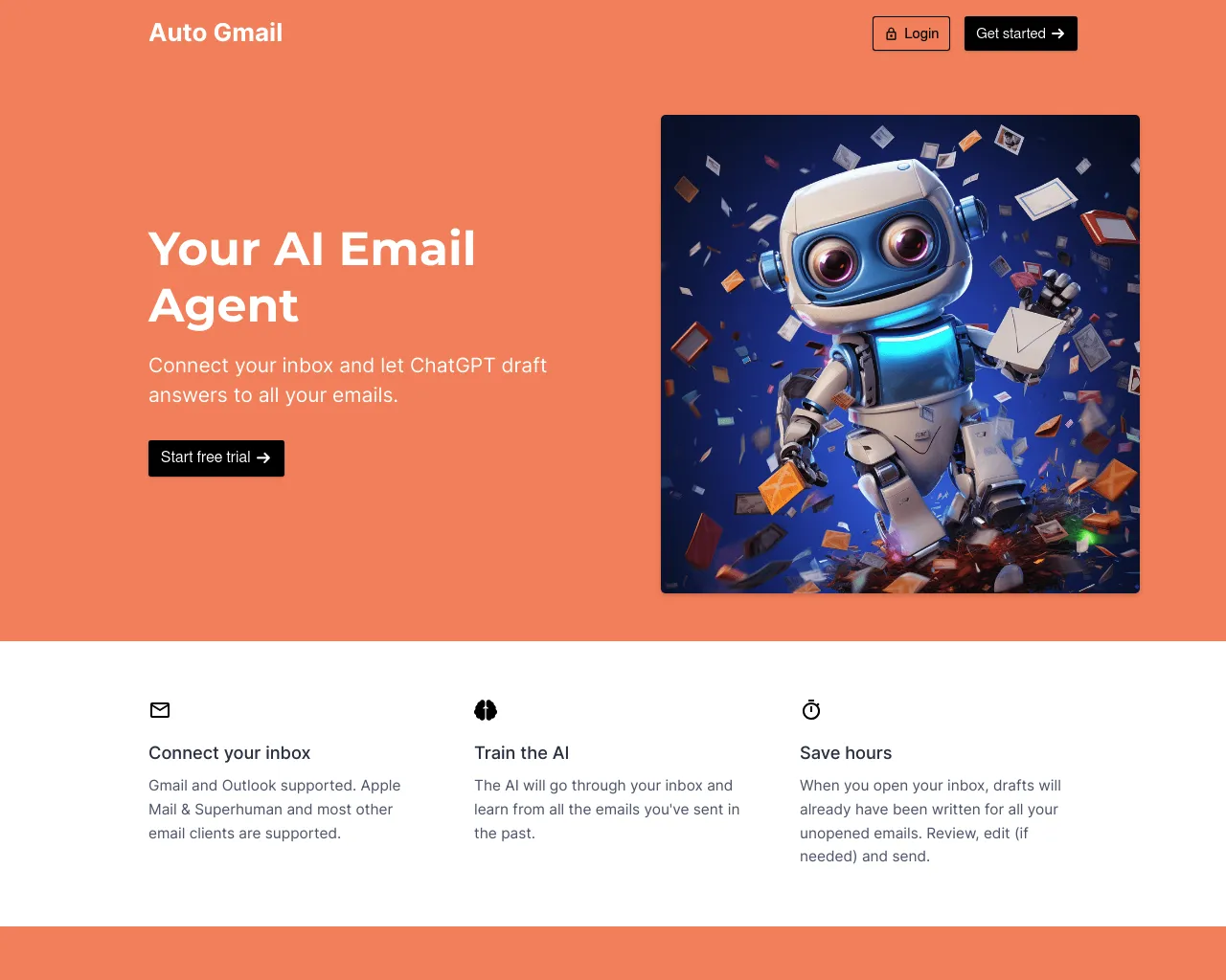 Explore Auto-Gmail 2023: The Ultimate AI Guide - Pricing, Review & Capabilities | Monkey Ai Tools