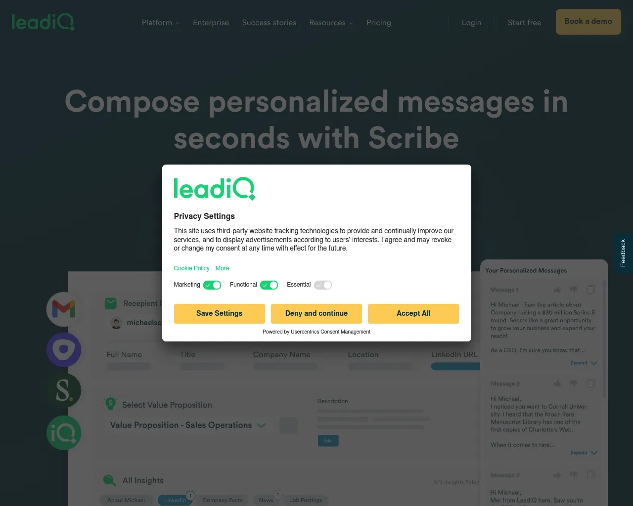 Explore LeadIQ 2024: The Ultimate AI Guide - Pricing, Review & Capabilities | Monkey Ai Tools