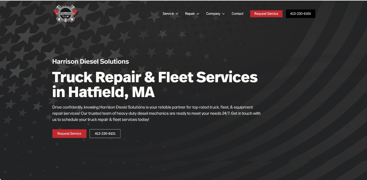 Truck Repair & Fleet Services in Hatfield, MA | Harrison Diesel Solutions