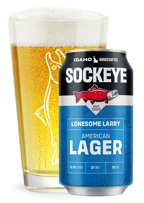 Lonesome Larry American Lager | Sockeye Brewing