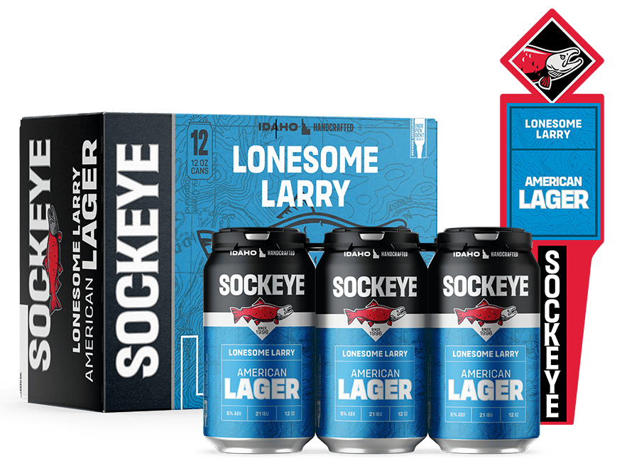 Lonesome Larry American Lager | Sockeye Brewing