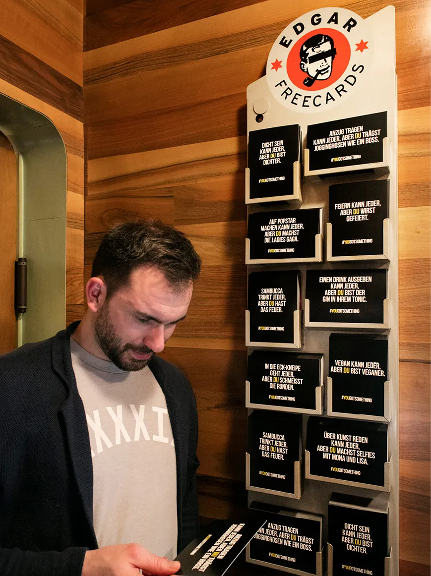 Edgar Edgar Freecards