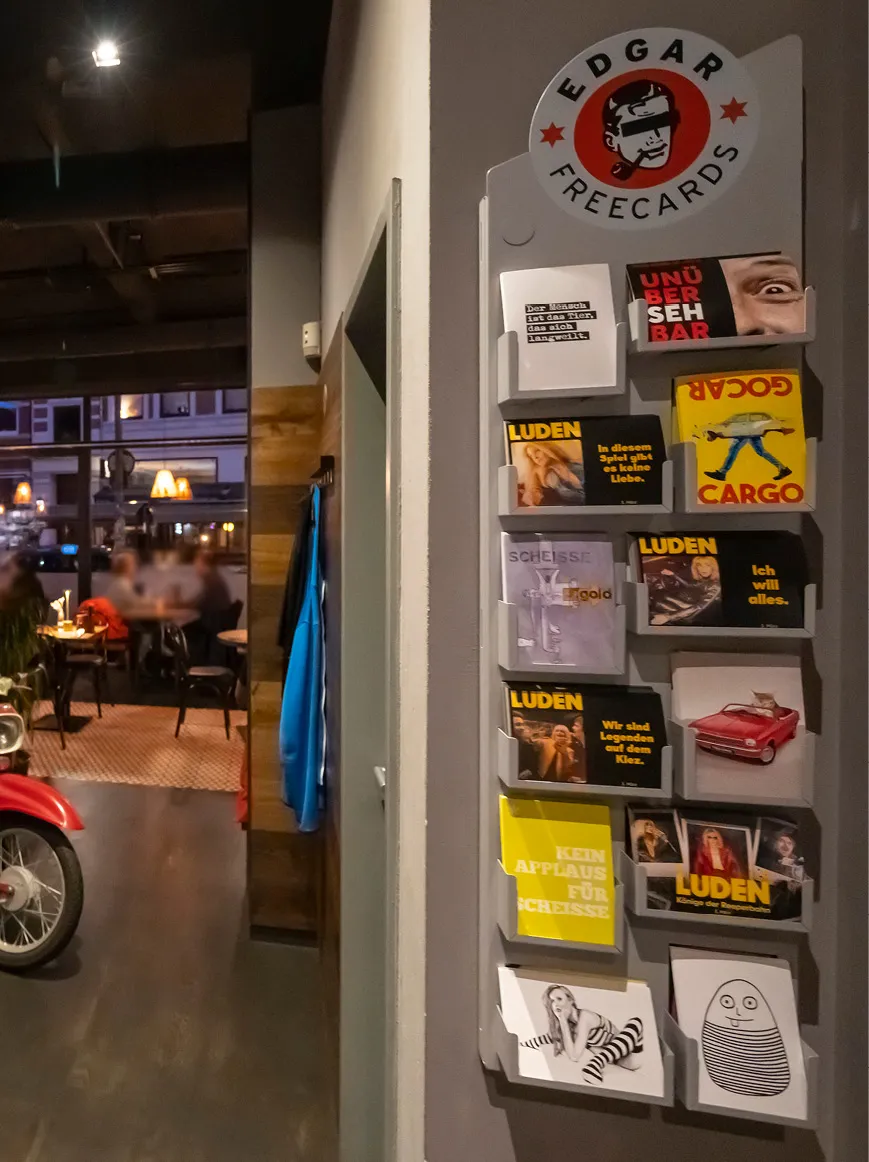 Edgar Edgar Freecards