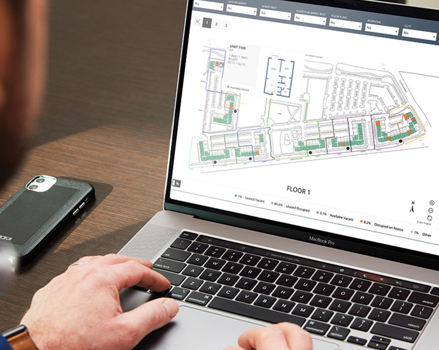 Engrain | Open, map-based technology redefines apartment data.