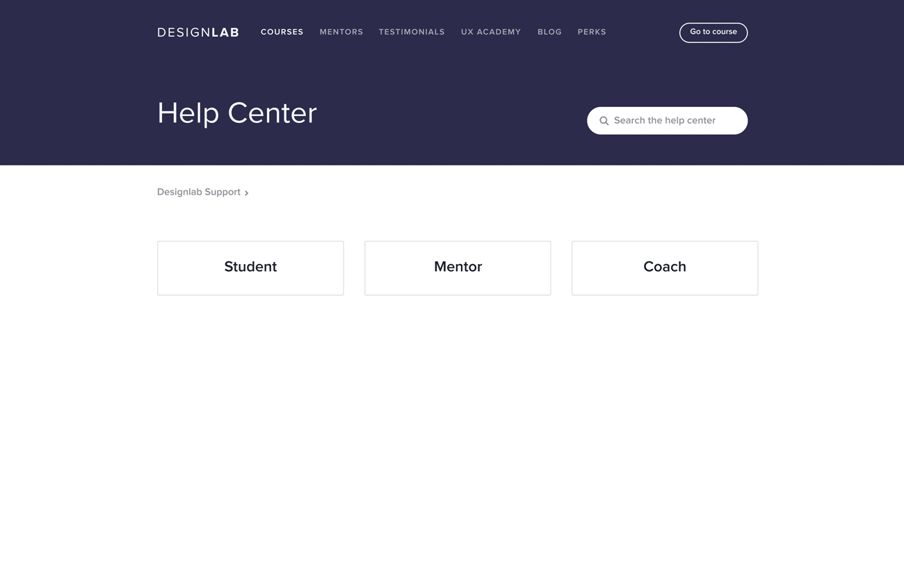 5 Lessons We Took From Redesigning Designlab’s Help Center | Designlab