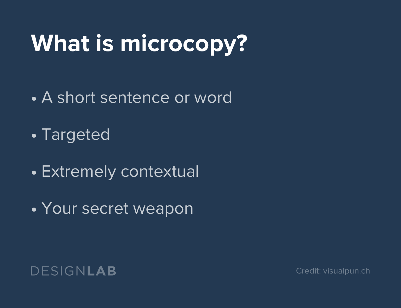 Microcopy 101: How To Write For Successful Products | Designlab