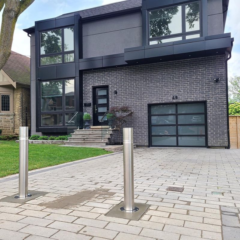 Driveway Bollards by ANNT Perimeter Protection | Stainless Steel ...