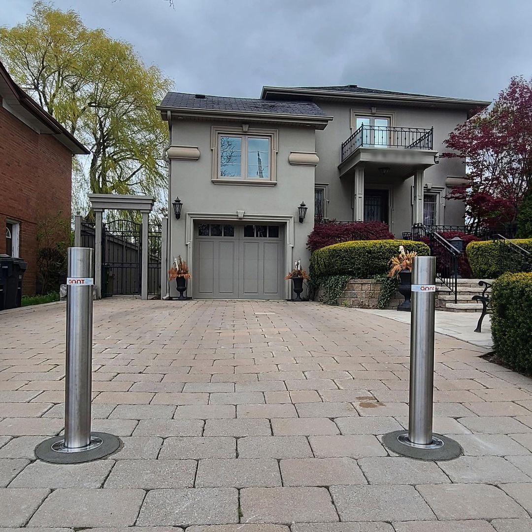Driveway Bollards by ANNT Perimeter Protection | Stainless Steel ...