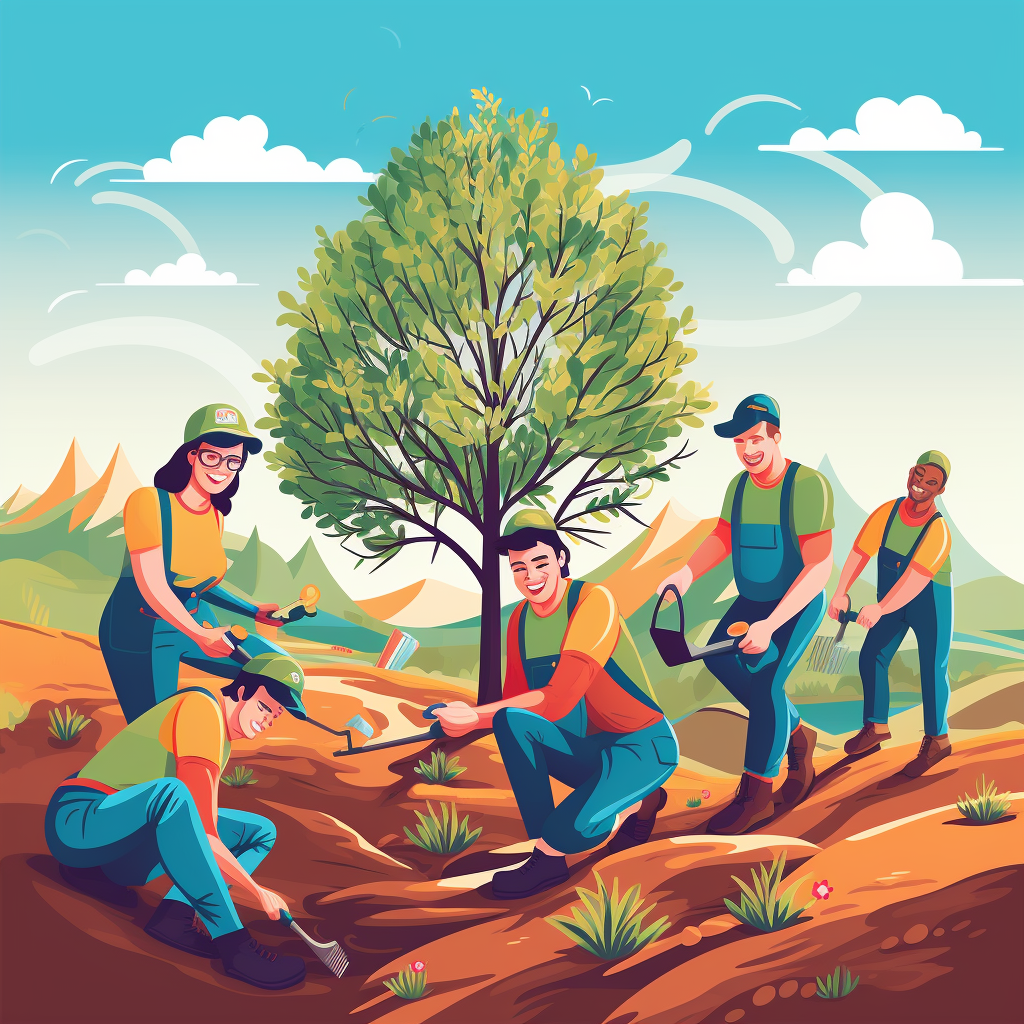Group and Corporate Volunteering | Plant Trees with Your Group ...