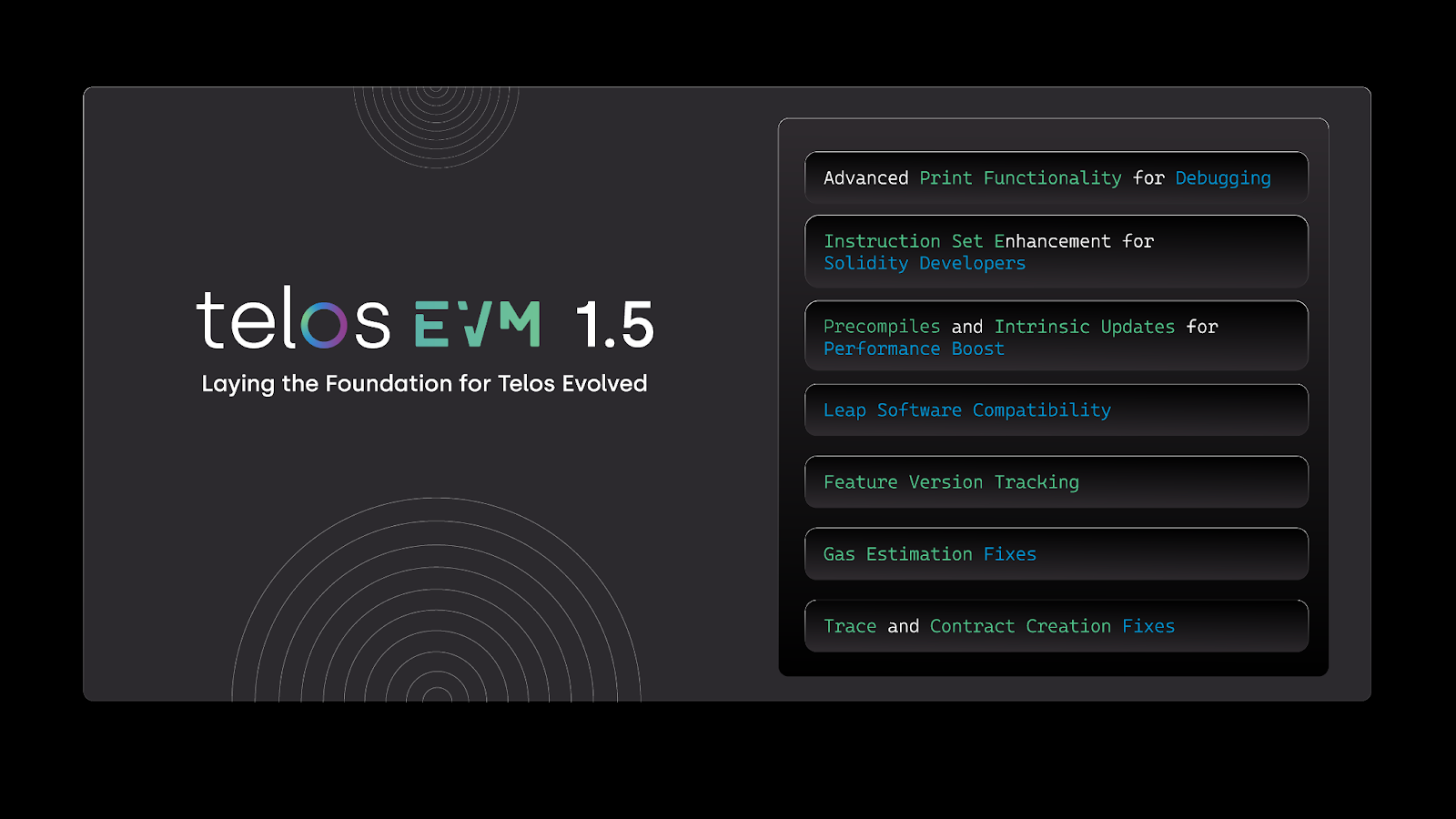 Telos EVM 1.5: Laying the Foundation for Telos Evolved | Telos ...