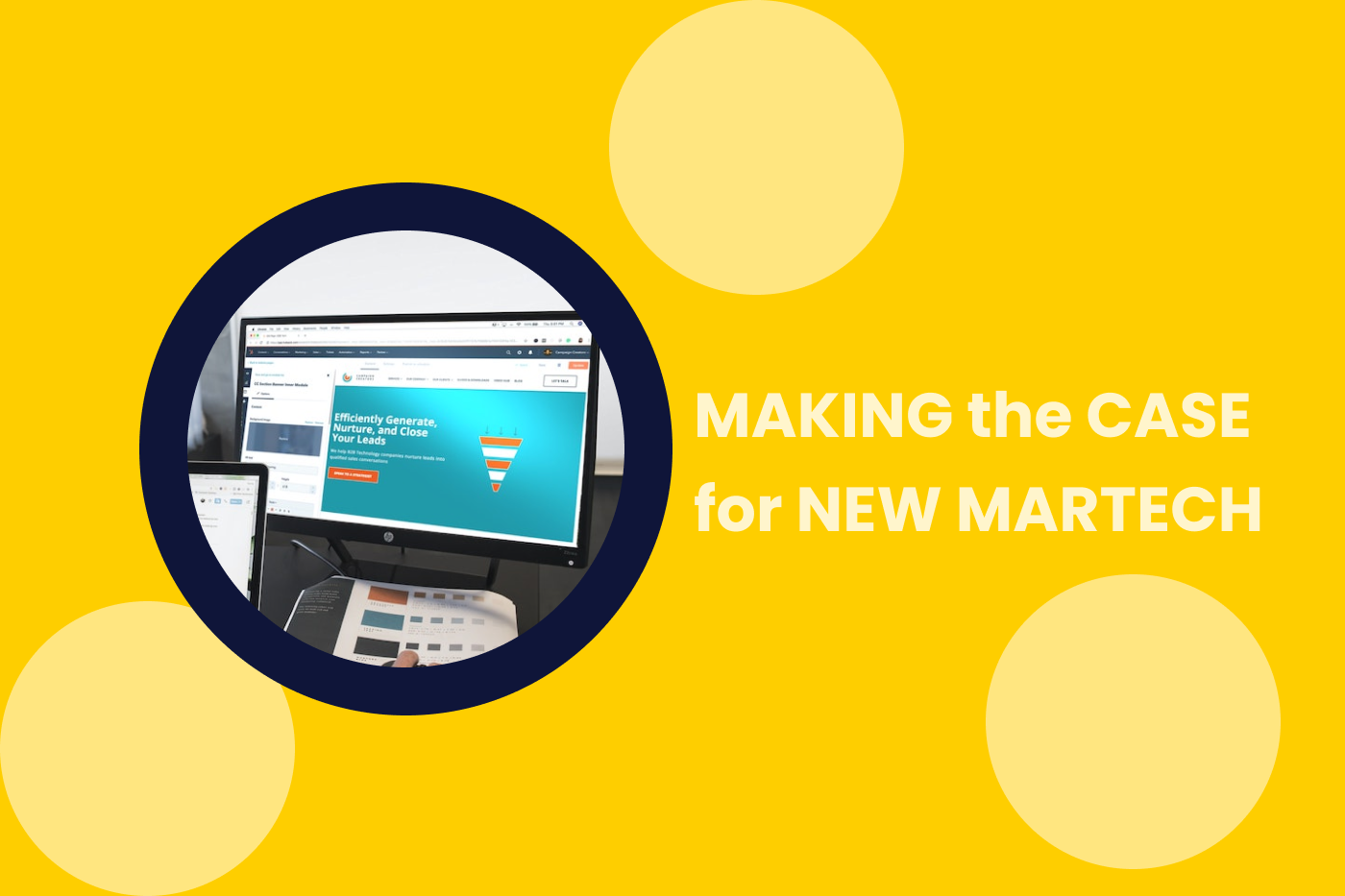 How to Write a Business Case for New Marketing Technology