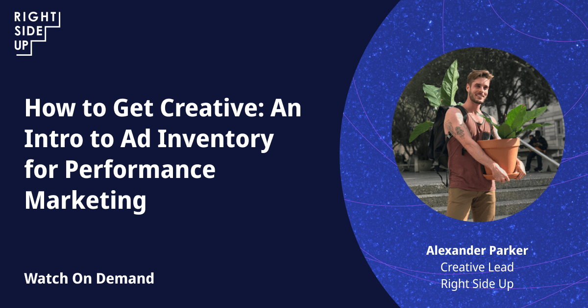 Performance Ad Creative Inventory Video