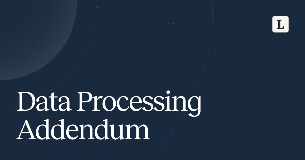 Data Processing Addendum | LaunchNotes