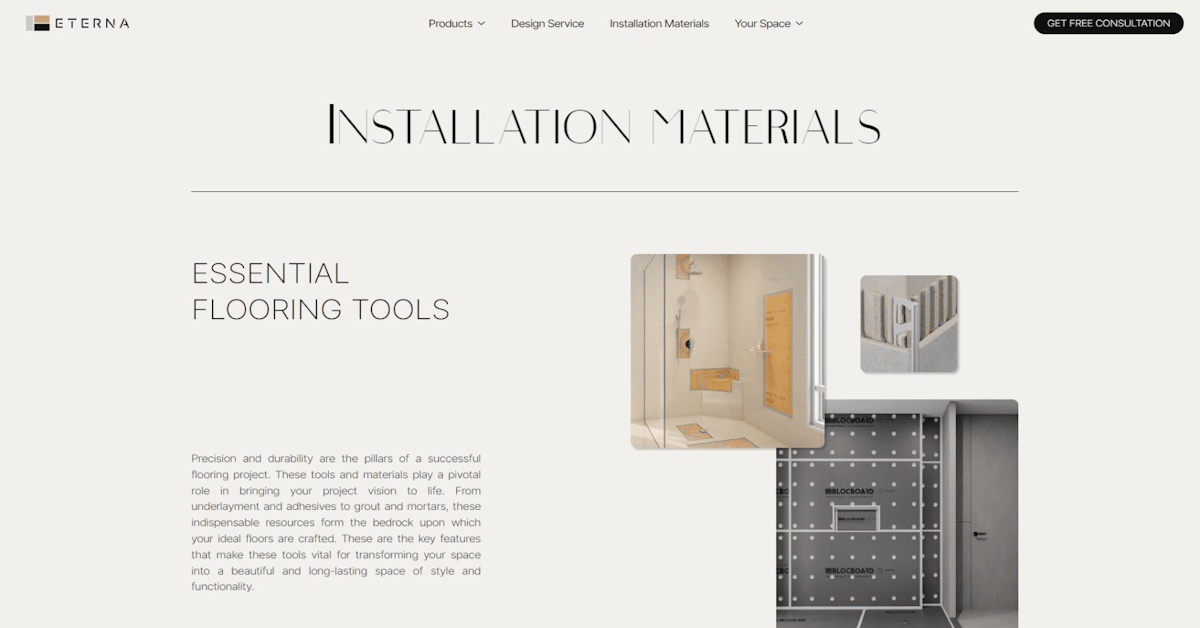Quality Installation Materials for Your Ktchen and Bathroom Projects