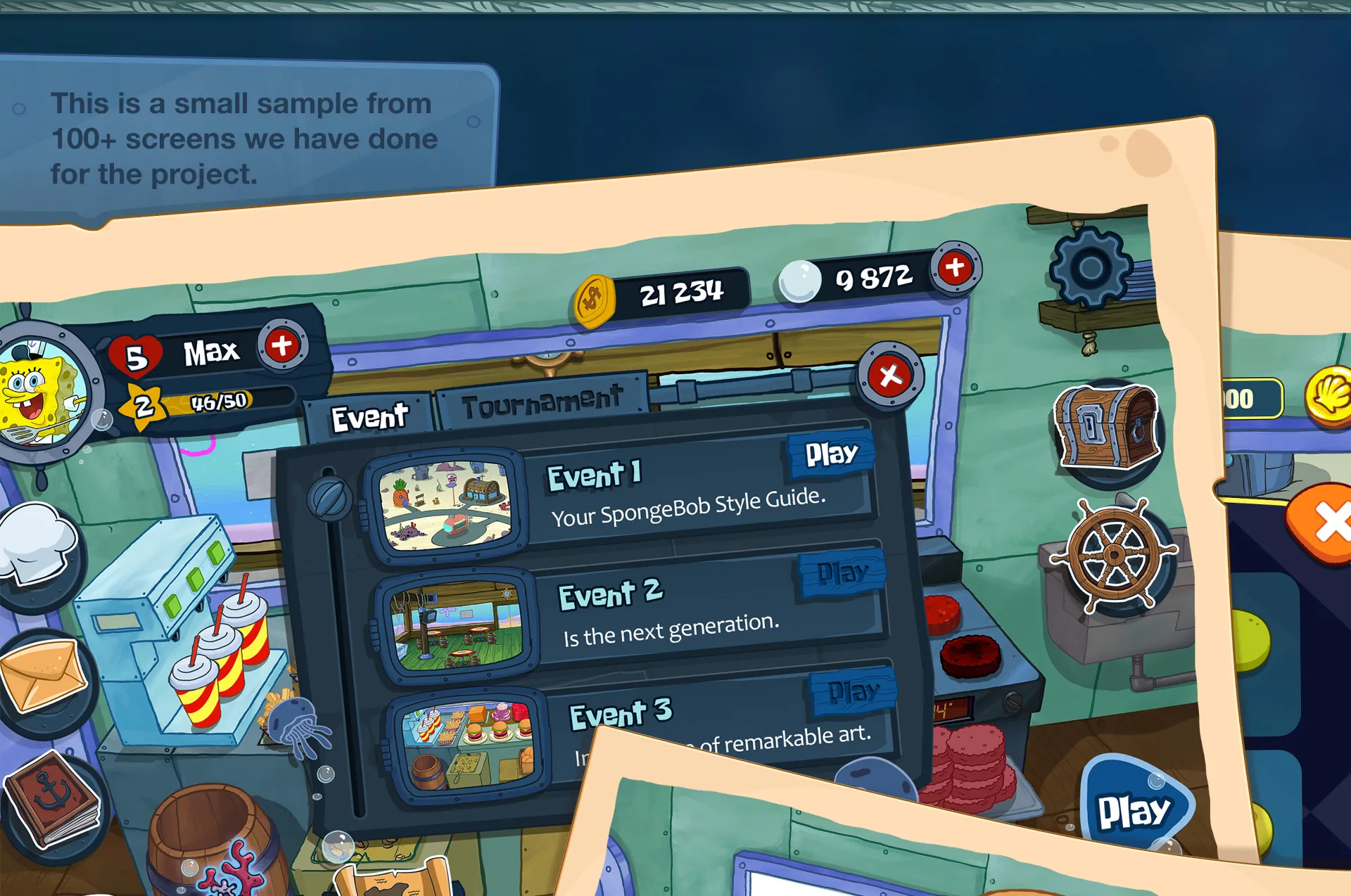 SPONGEBOB: KRUSTY COOK-OFF - Project — PUNCHev Group