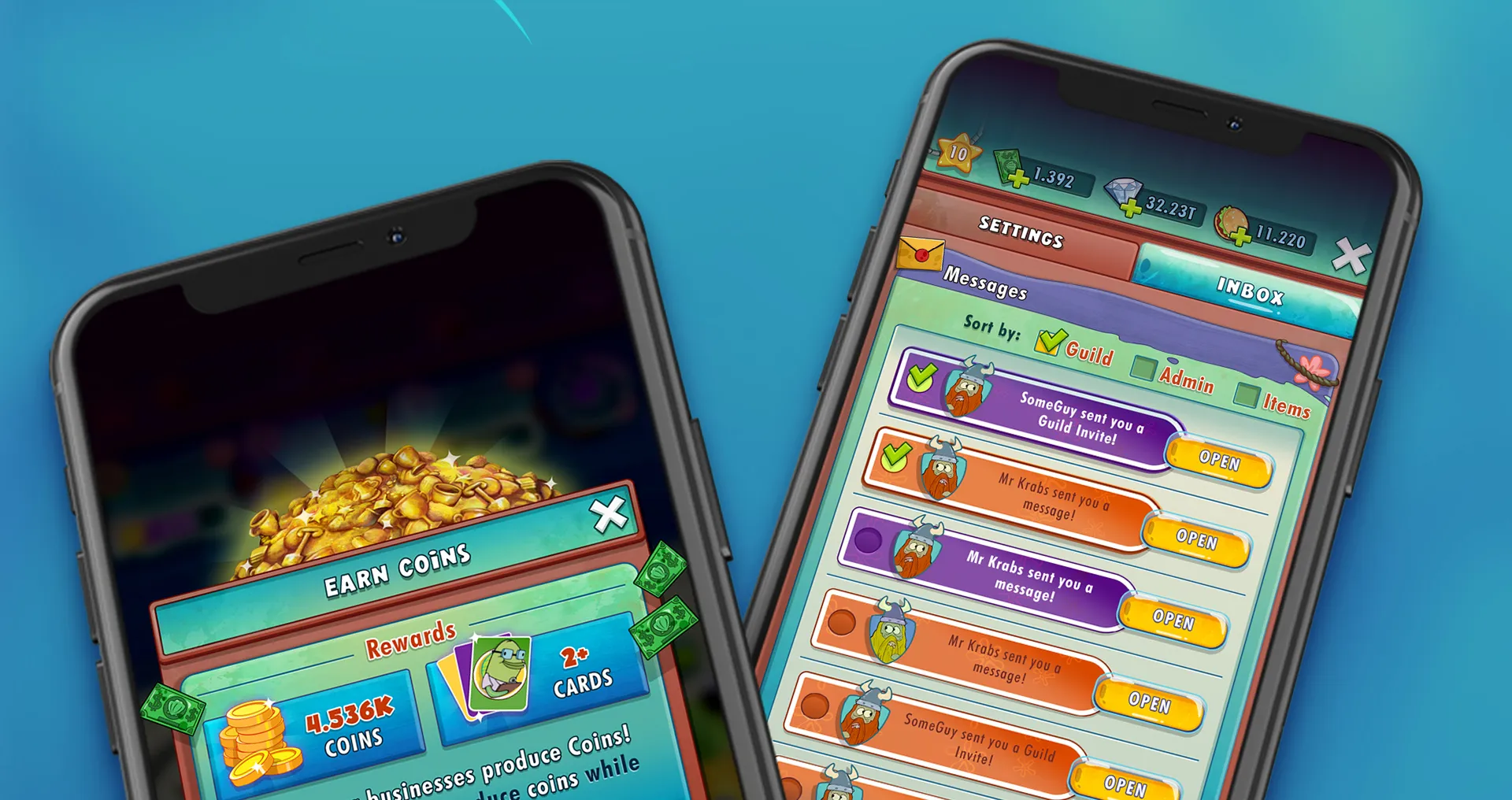 SPONGEBOB'S IDLE ADVENTURES - Project — PUNCHev Group