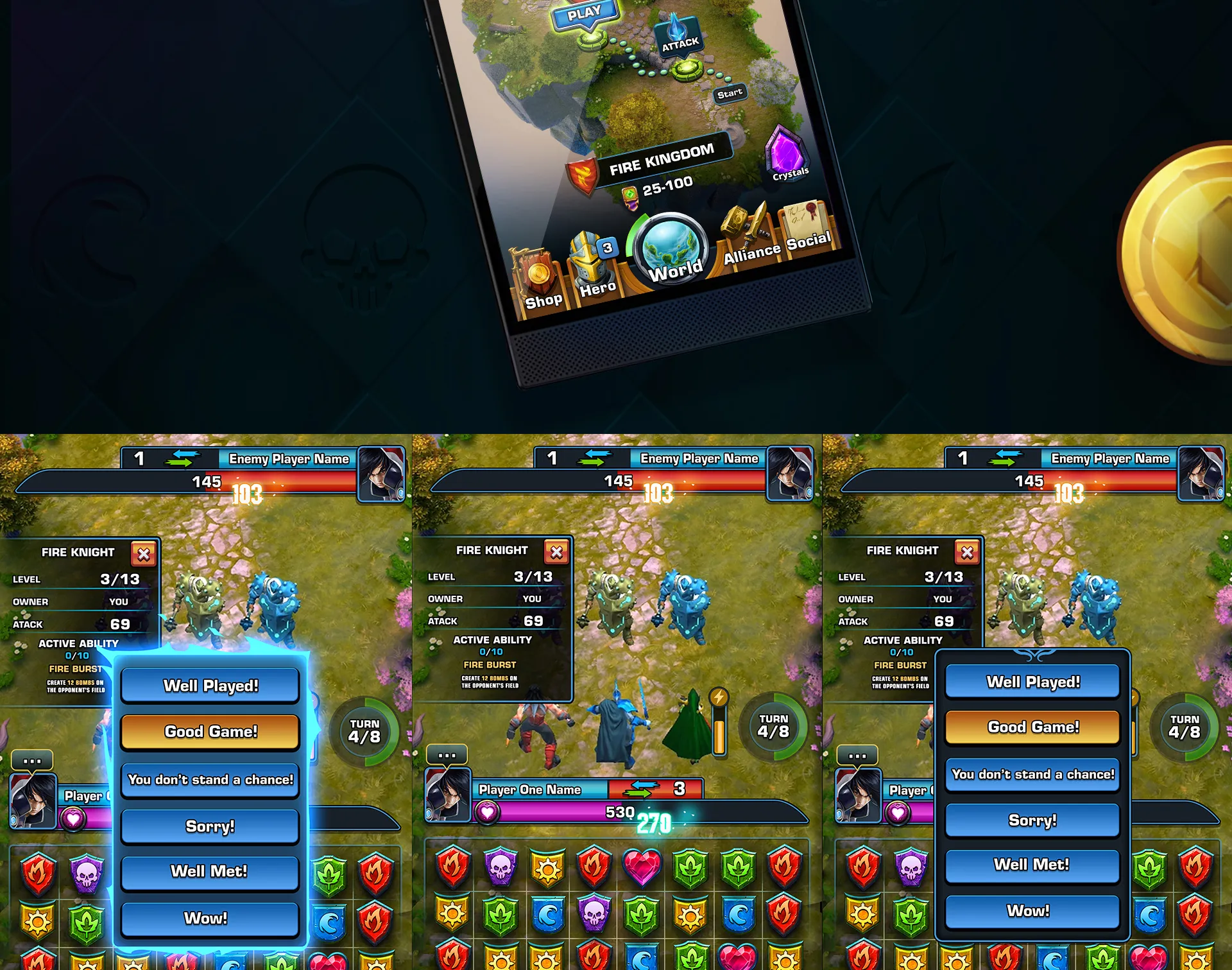 DUEL: PUZZLE WARS - Project — PUNCHev Group