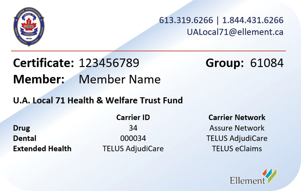 Group Plan Information | UA Local 71 Benefits