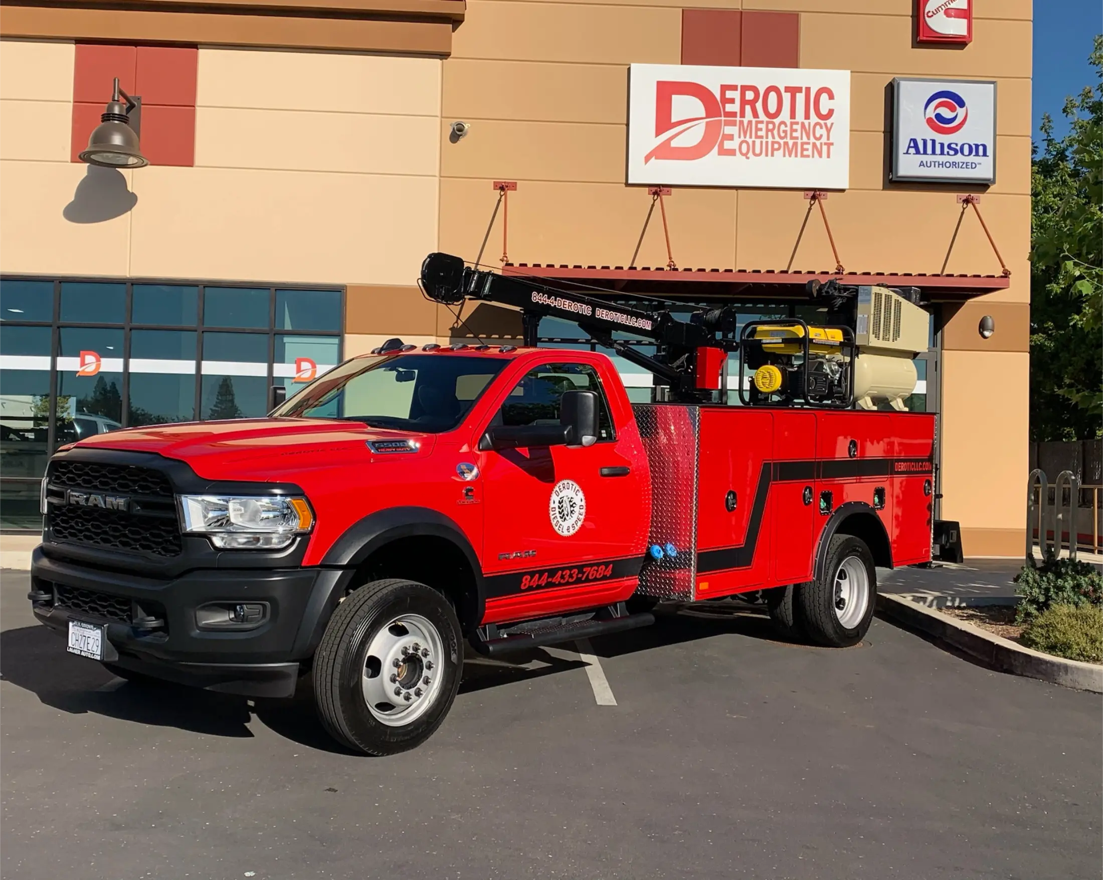 Emergency Vehicle Mobile Repairs in California