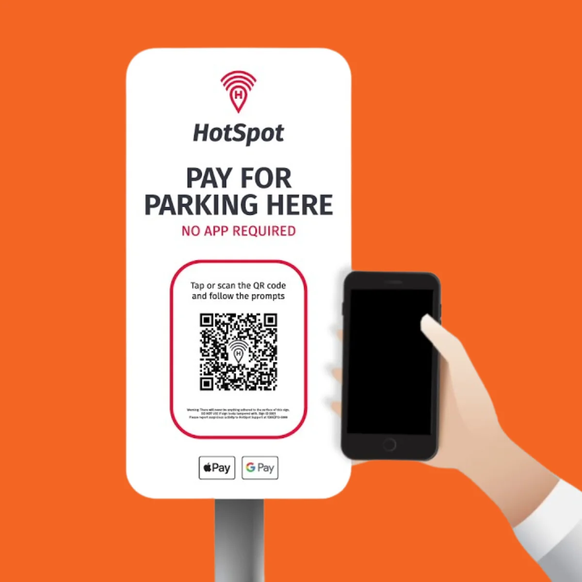 HotSpot's Fast Tap Signs | Effortless Parking Payment
