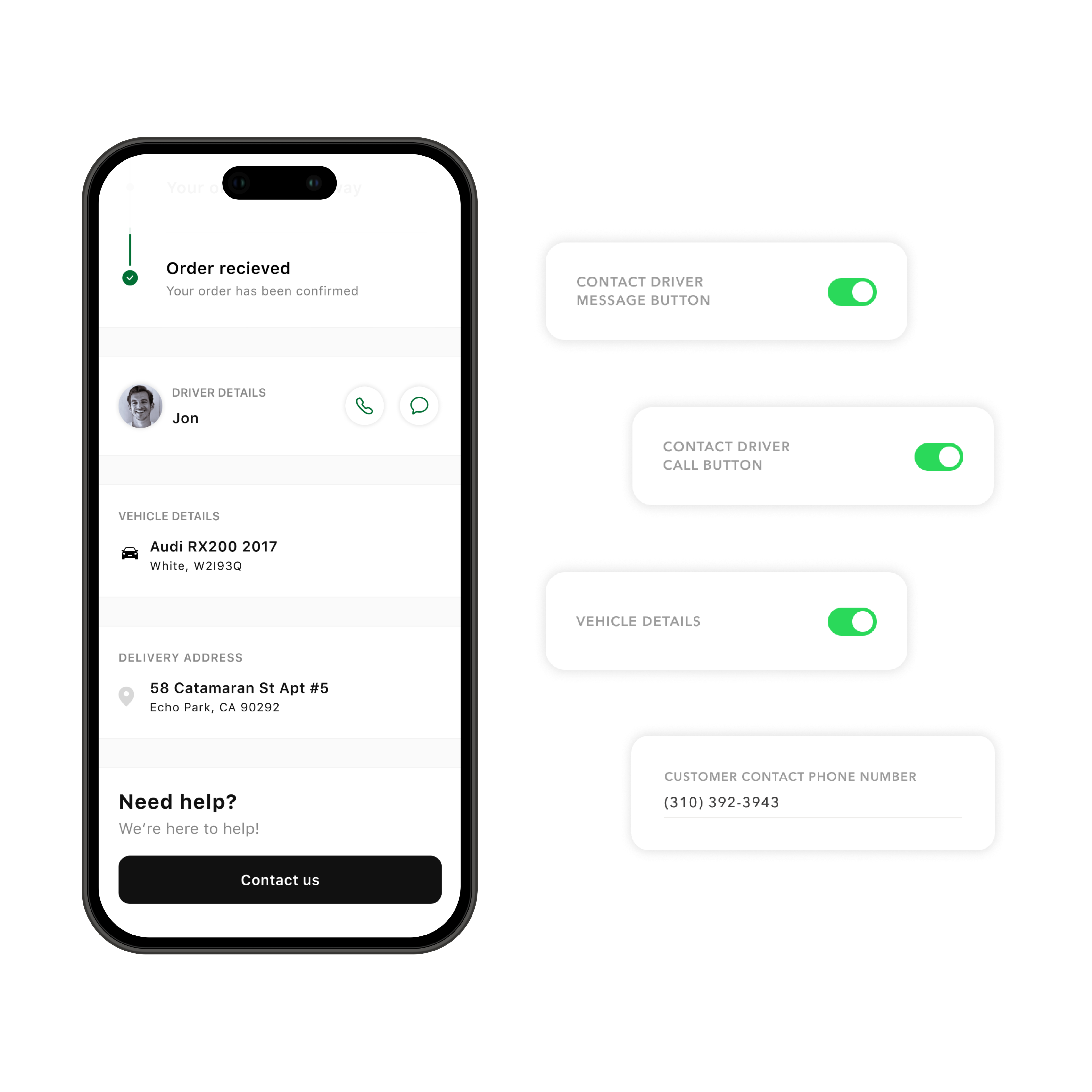 Customer Notifications | Drop Fleet