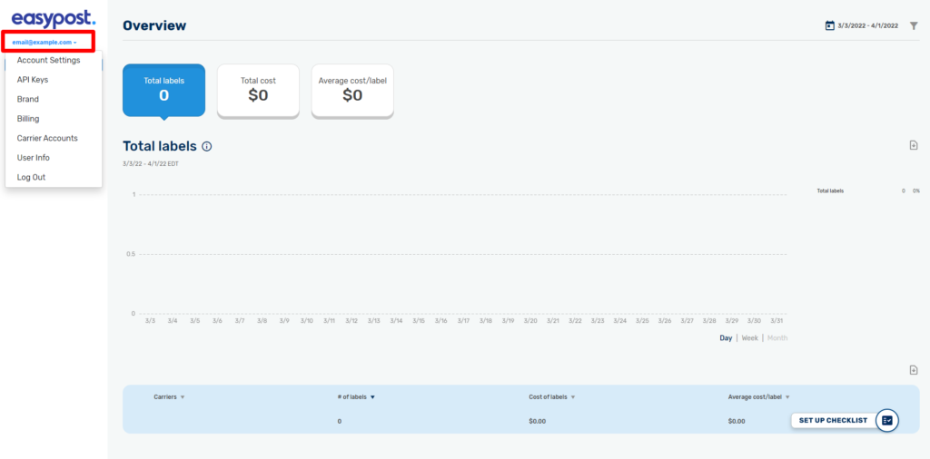 ReturnZap - Connecting your own carrier accounts using EasyPost
