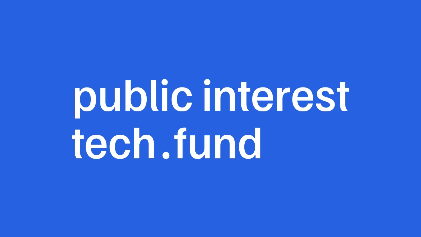 Public Interest Tech Fund