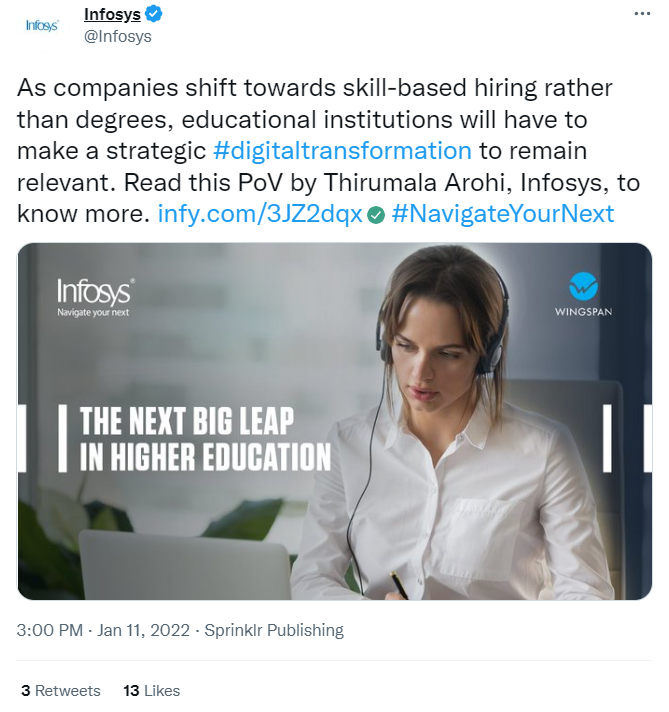 Learn How Infosys Conducts Technical Hiring Planning