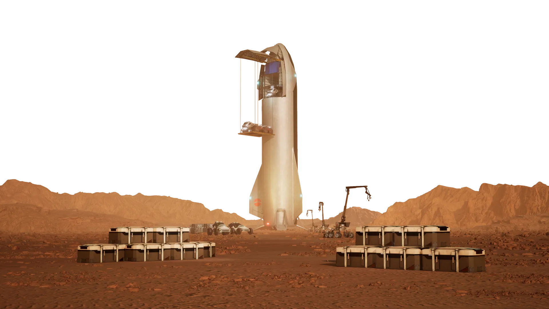 Thrive on Mars | Economic Simulation Game