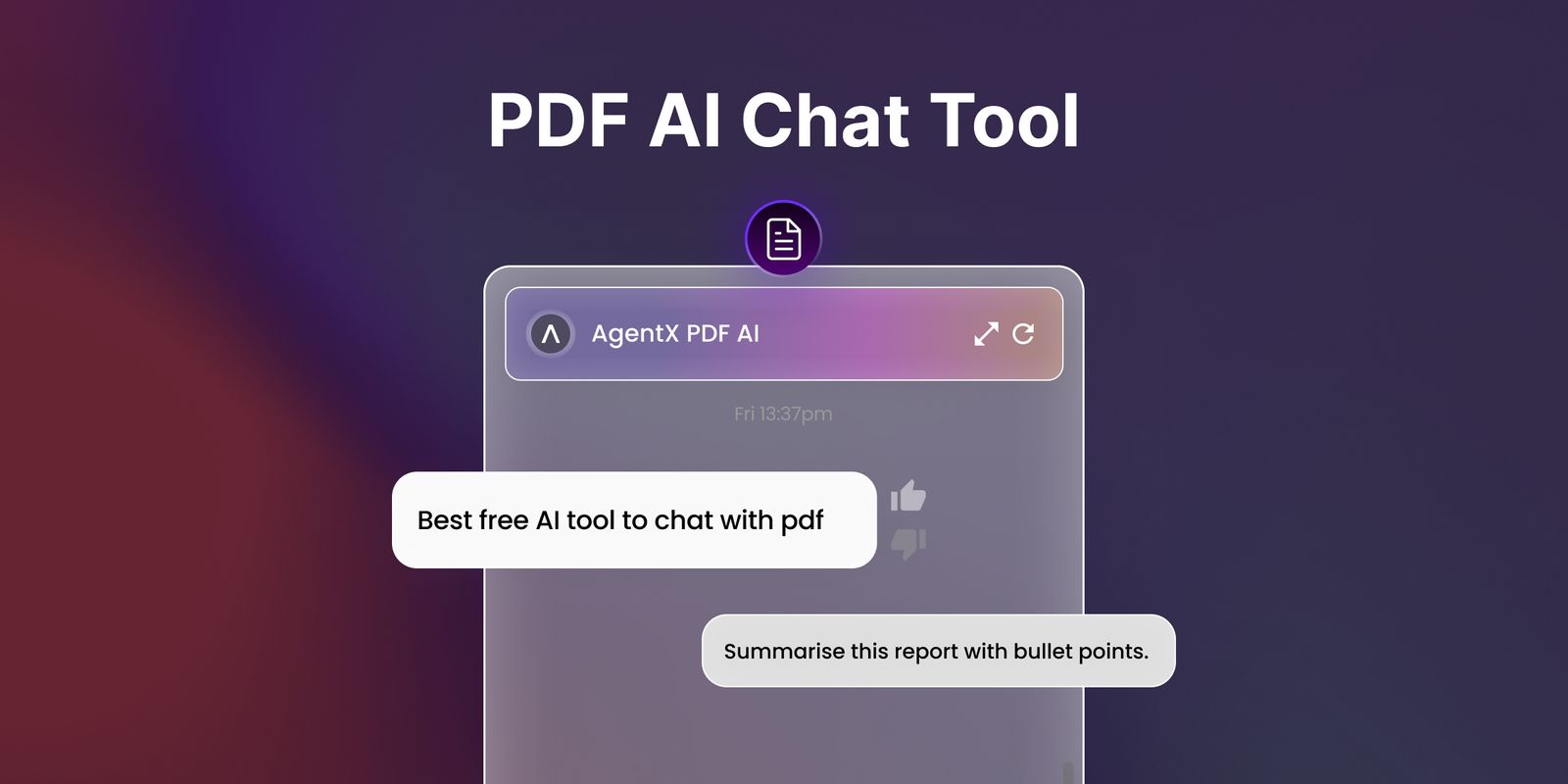 AgentX - The 5 Best Free AI Tools to Chat with Any PDF