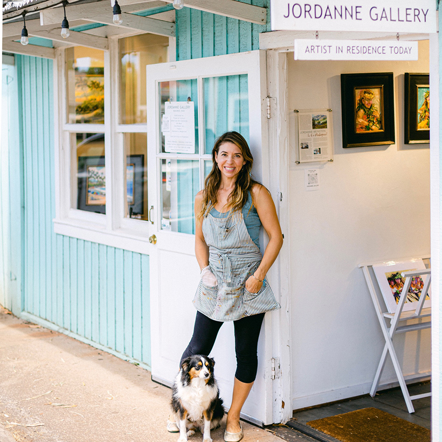 Artist Jordanne Weinstein Perkins captures Maui’s dreamscapes