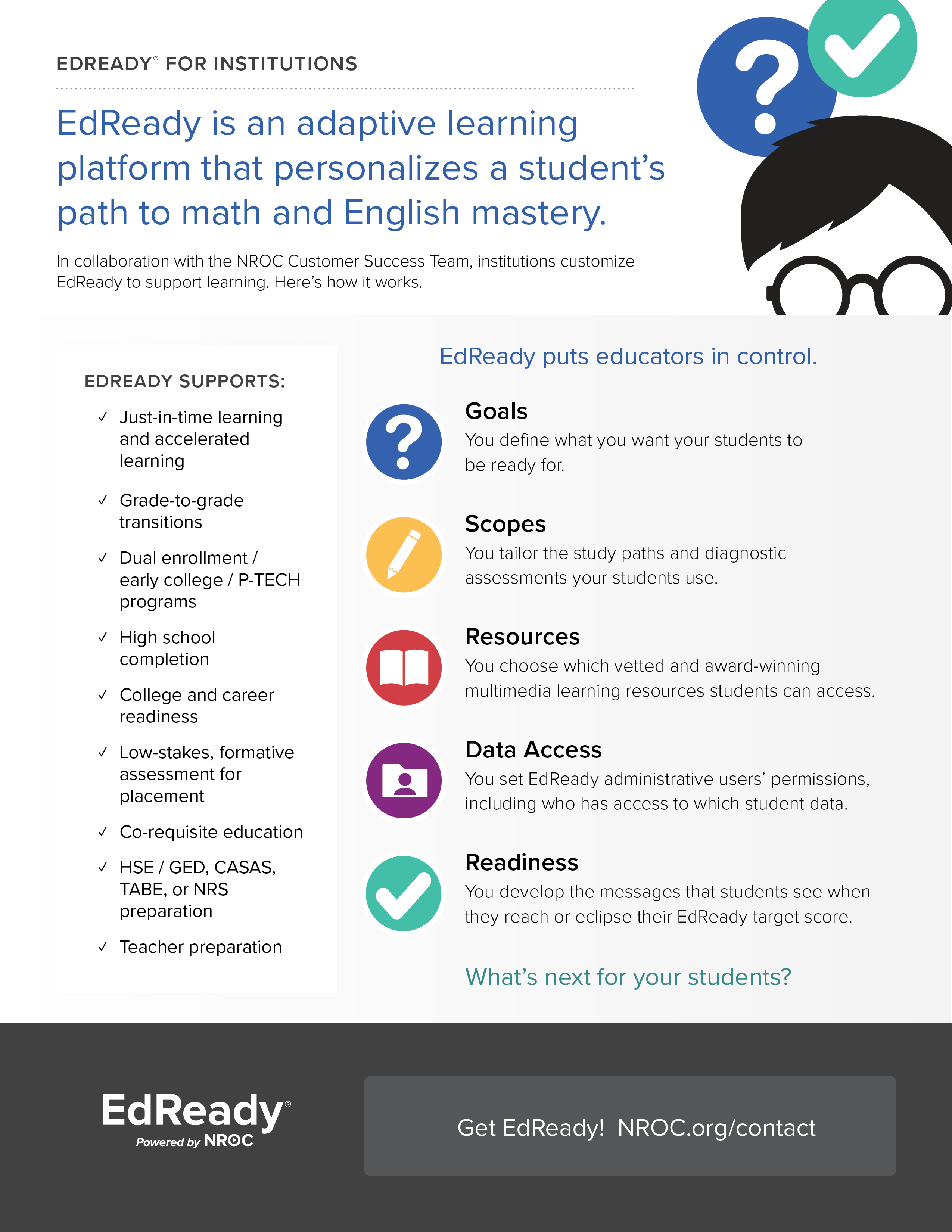 EdReady Informational Flyer