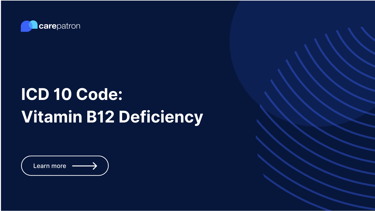 Vitamin B12 Deficiency ICD-10-CM Codes | 2023