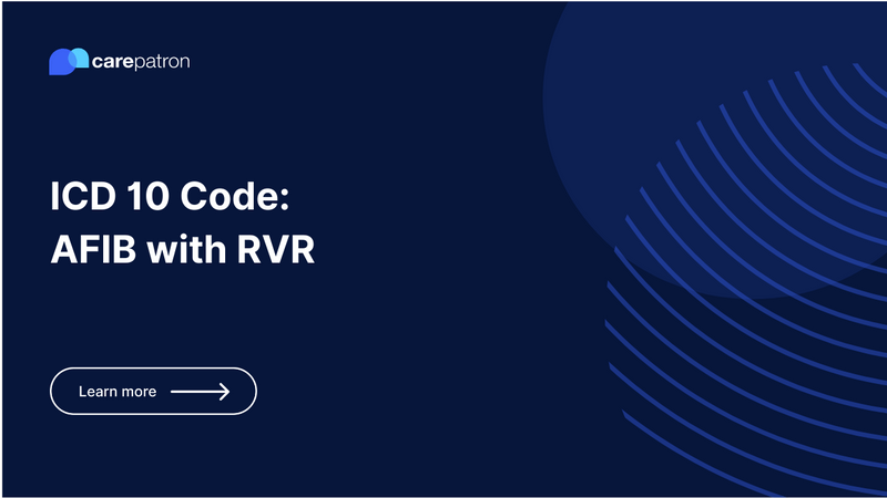 AFIB with RVR ICD-10-CM Codes | 2023