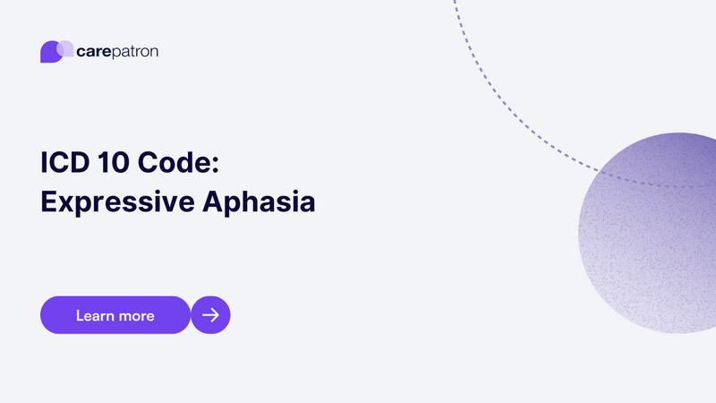 Expressive Aphasia ICD-10-CM Codes | 2023