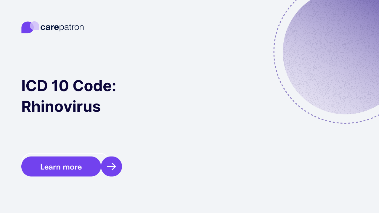 Rhinovirus ICD-10-CM Codes | 2023